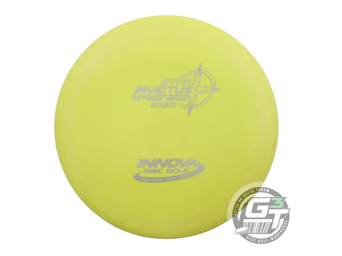 USED Innova Star Invictus 167g Yellow Silver Foil Distance Driver Golf ...