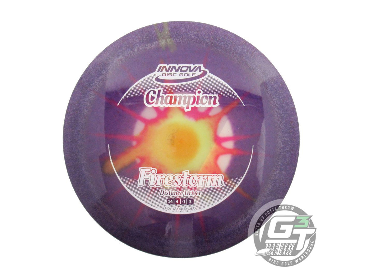 Innova I-Dye Champion Firestorm Distance Driver Golf Disc (Individuall ...