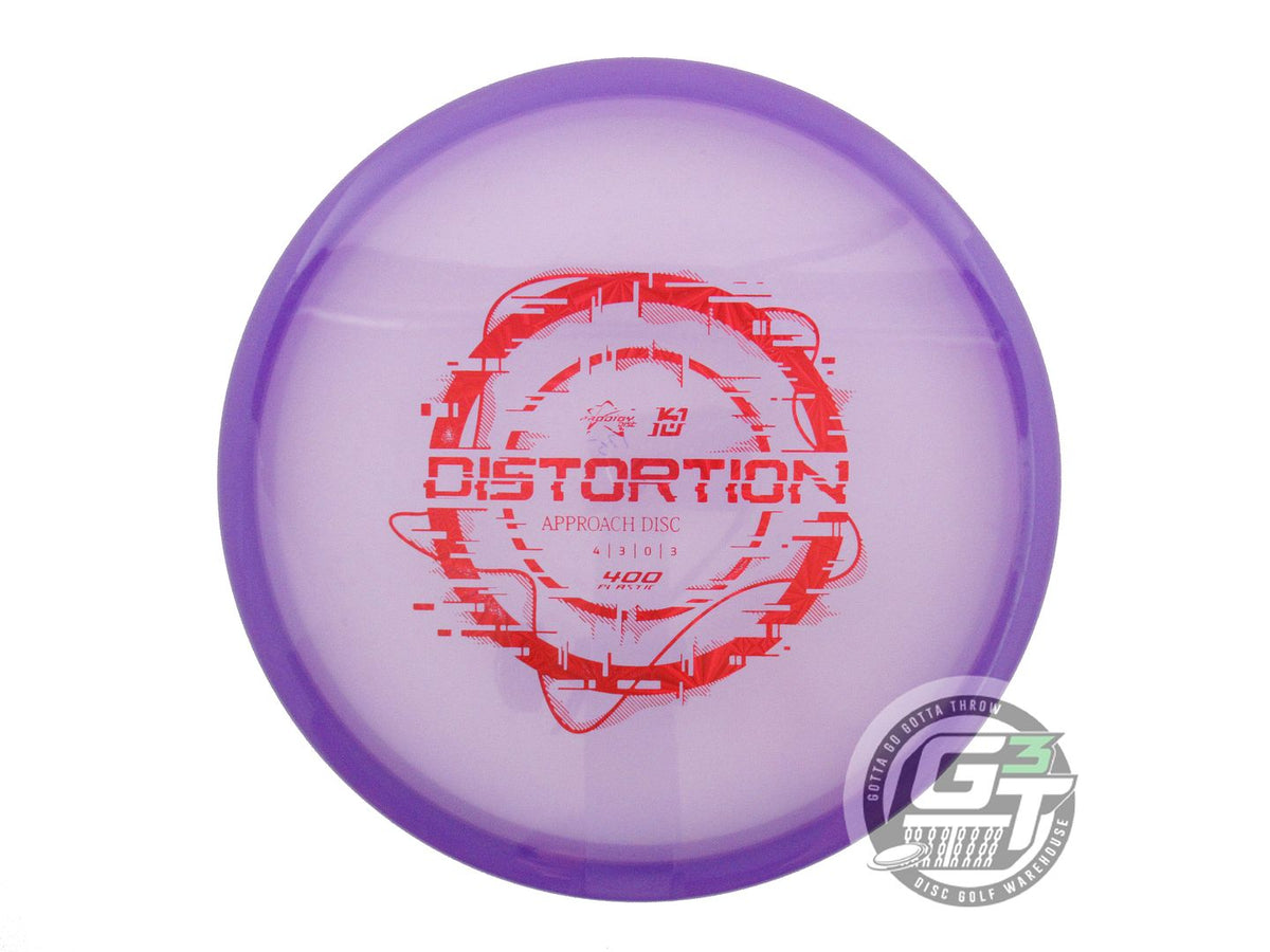 USED Prodigy Discs [JONES] 400 Distortion 175g Purple Midrange Golf Di ...