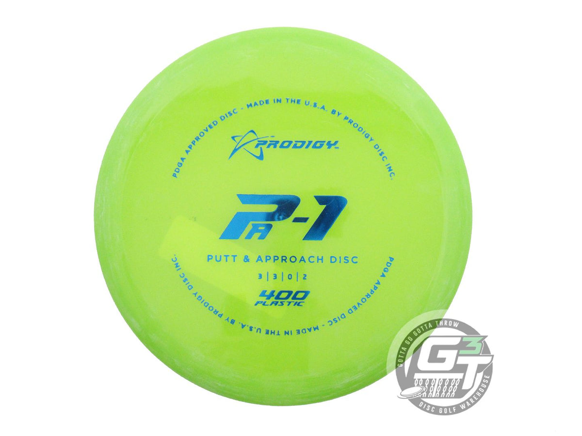Prodigy 400 Series PA1 Putter Golf Disc (Individually Listed) – Gotta ...