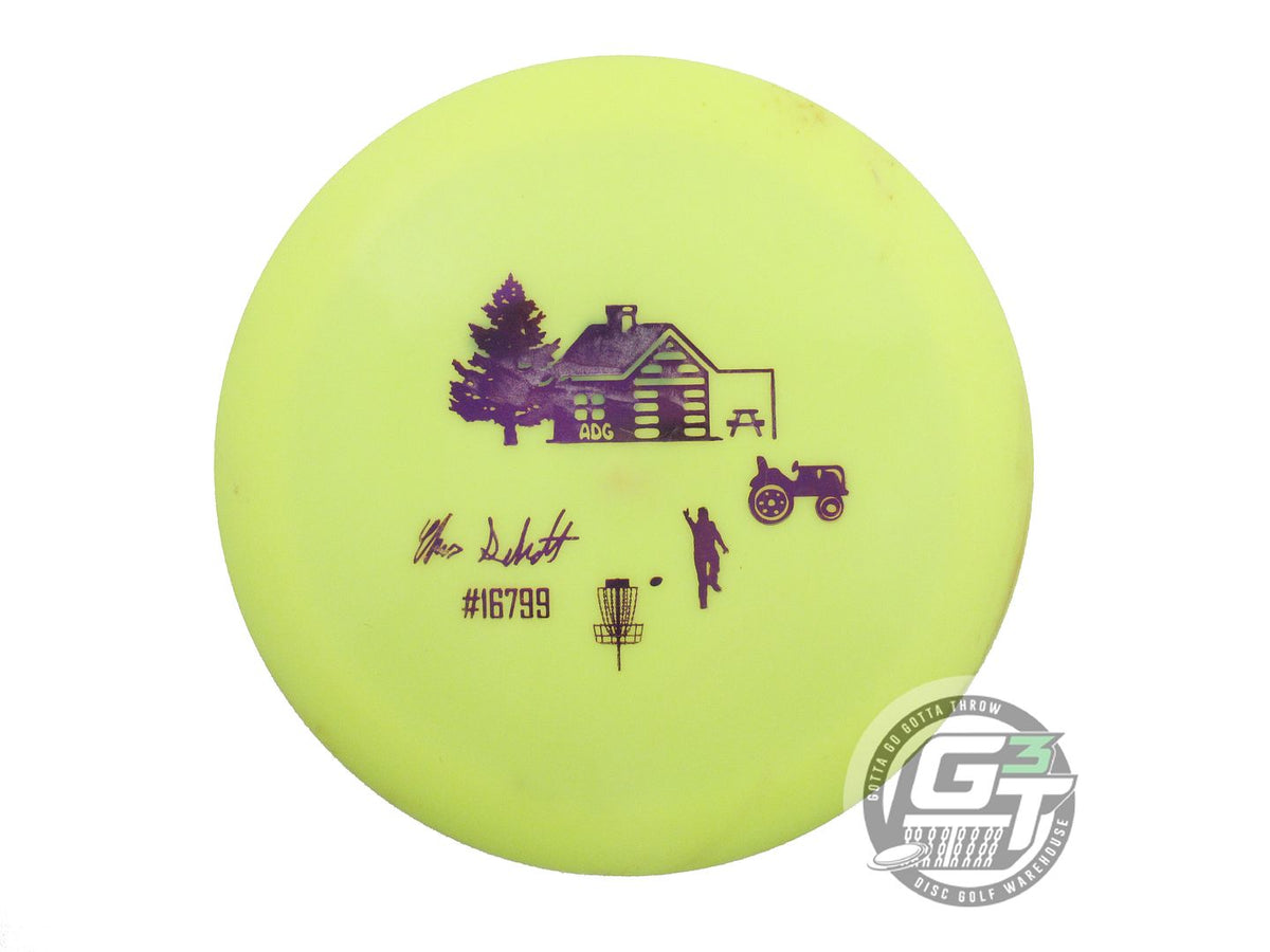 USED TEAM Gateway NXT Ether 173g Yellow Purple Foil Distance Driver Go ...