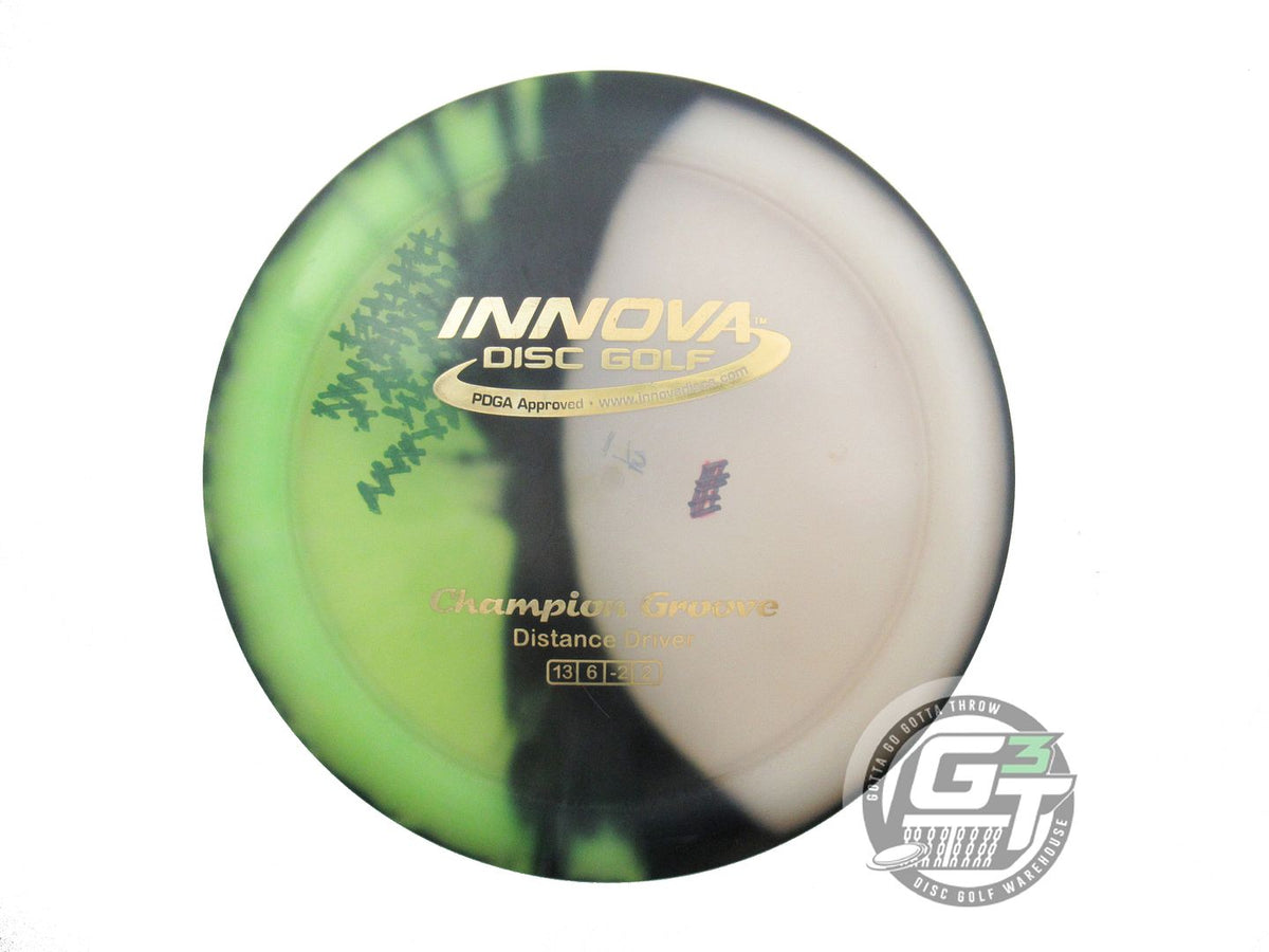 USED Innova I-DYE Champion Groove 175g Crescent Distance Driver Golf D ...