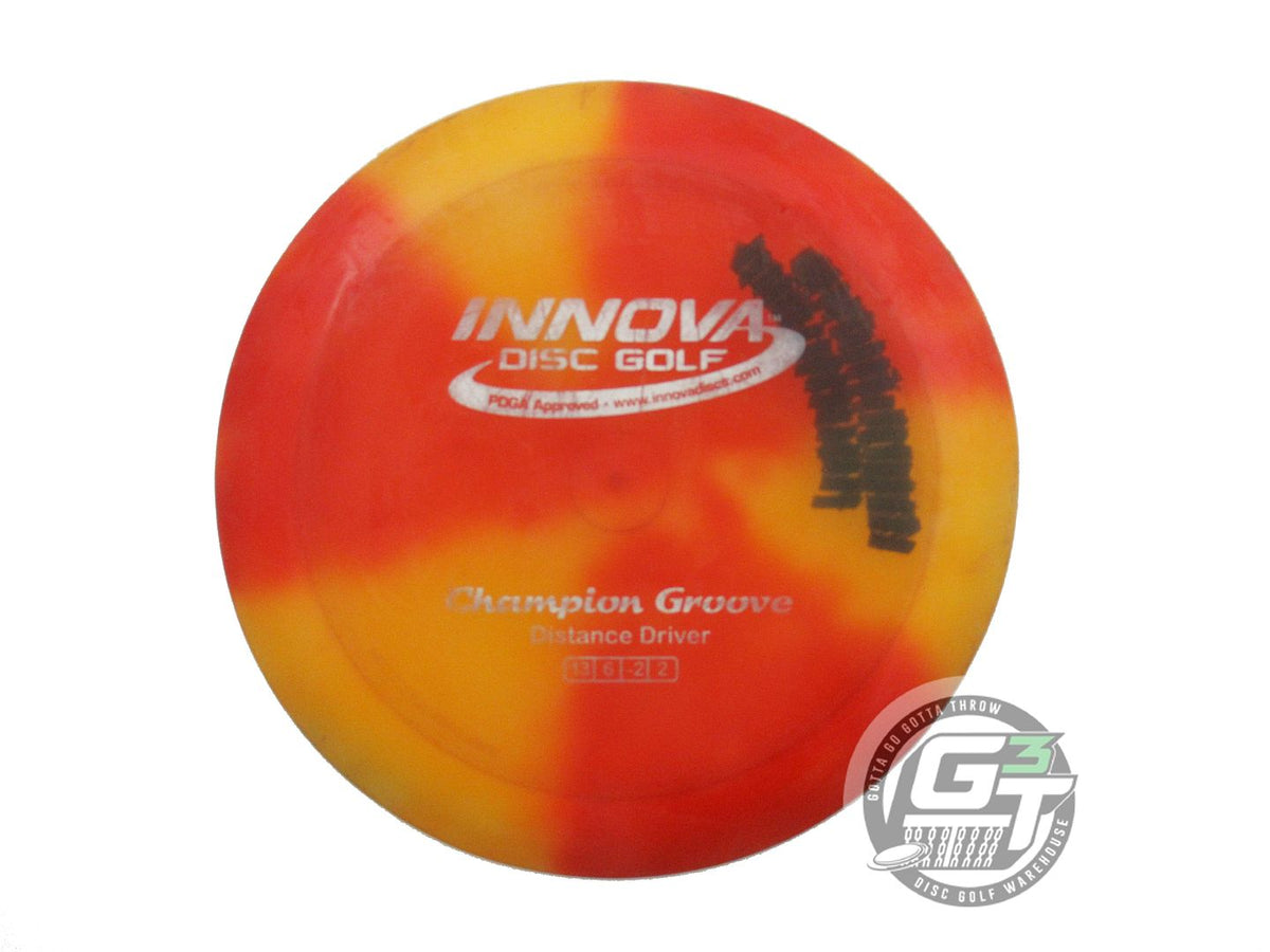 USED Innova I-DYE Champion Groove 174g Radioactive Burst Distance Driv ...