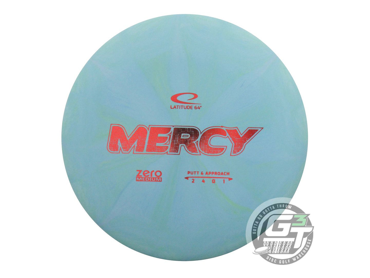Latitude 64 Zero Medium Burst Mercy Putter Golf Disc (Individually Lis ...