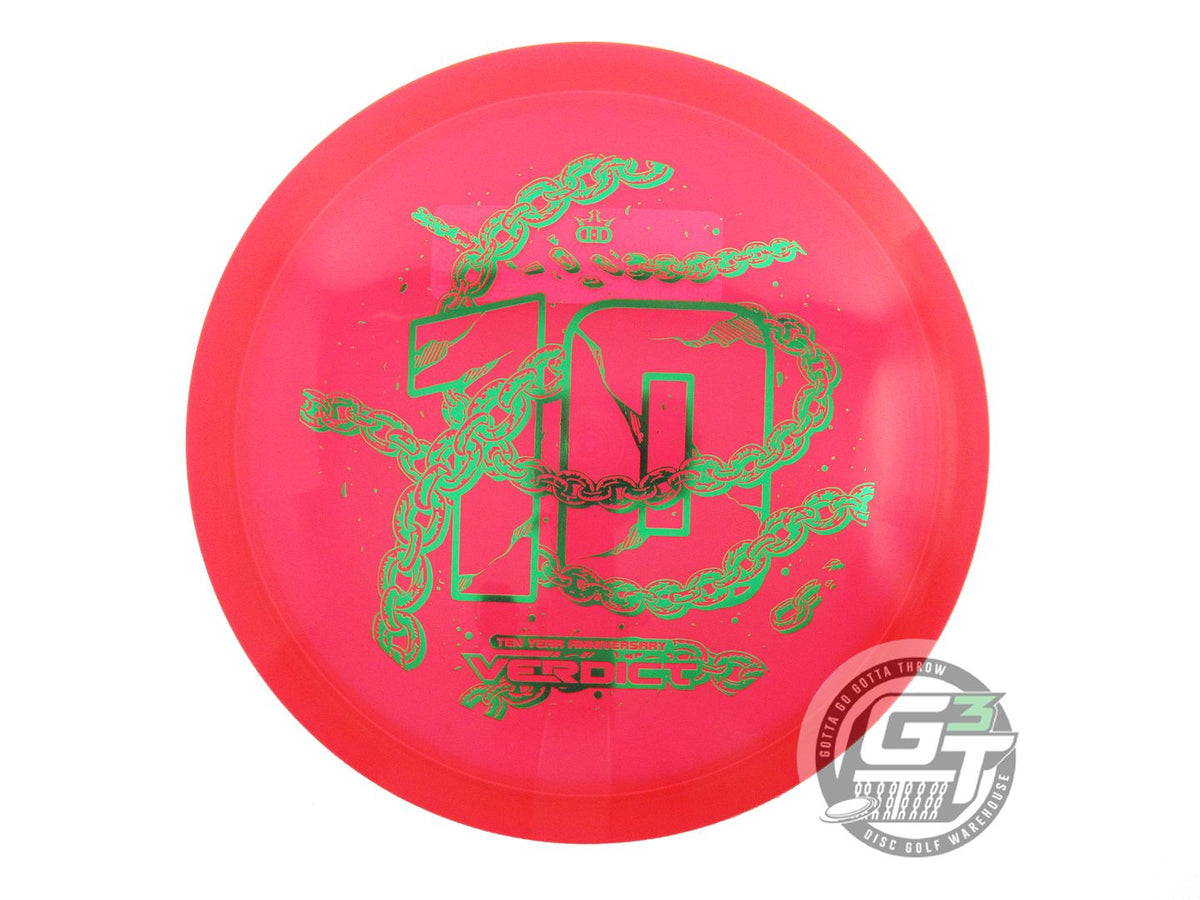 Dynamic Discs Limited Edition 10-Year Anniversary Lucid Ice Verdict Mi ...