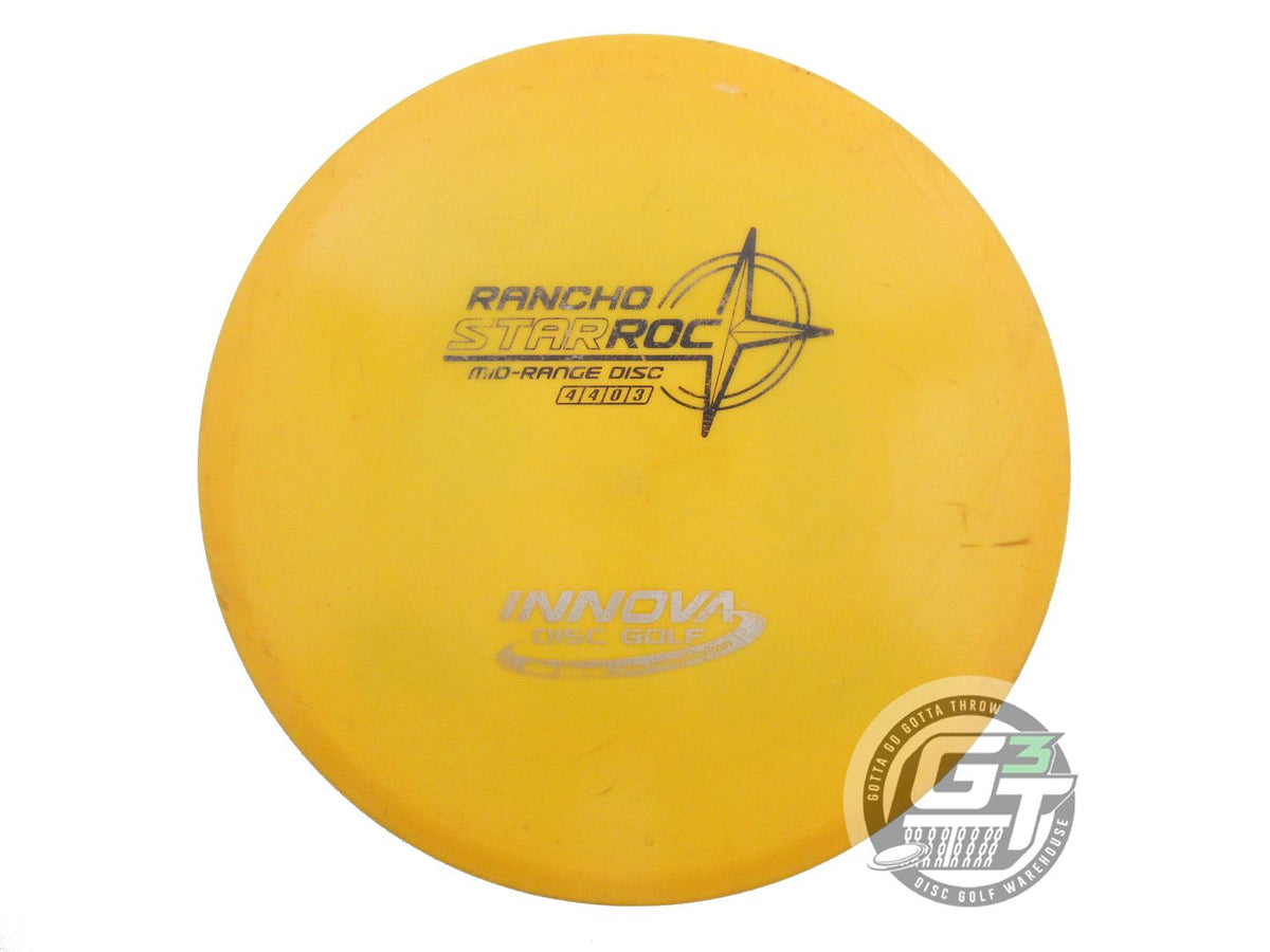 USED Innova Star Rancho Roc 179g Marigold Black & Silver Stamp Midrang ...