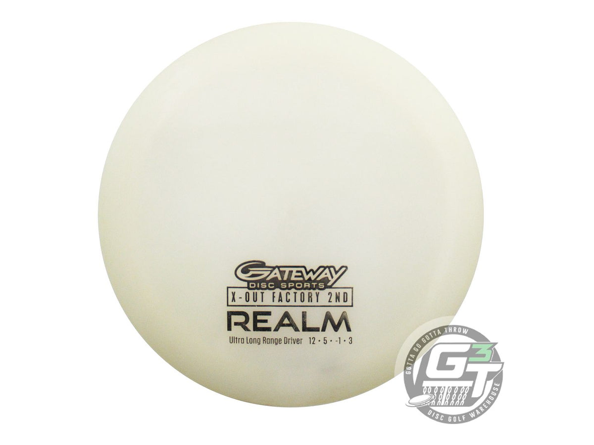 USED Gateway X-OUT NXT Realm 175g White Distance Driver Golf Disc ...