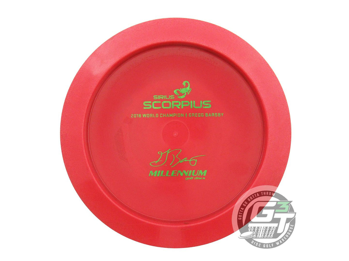 USED Millennium [BARSBY] Backstamp Sirius Scorpius 172g Red Distance D ...