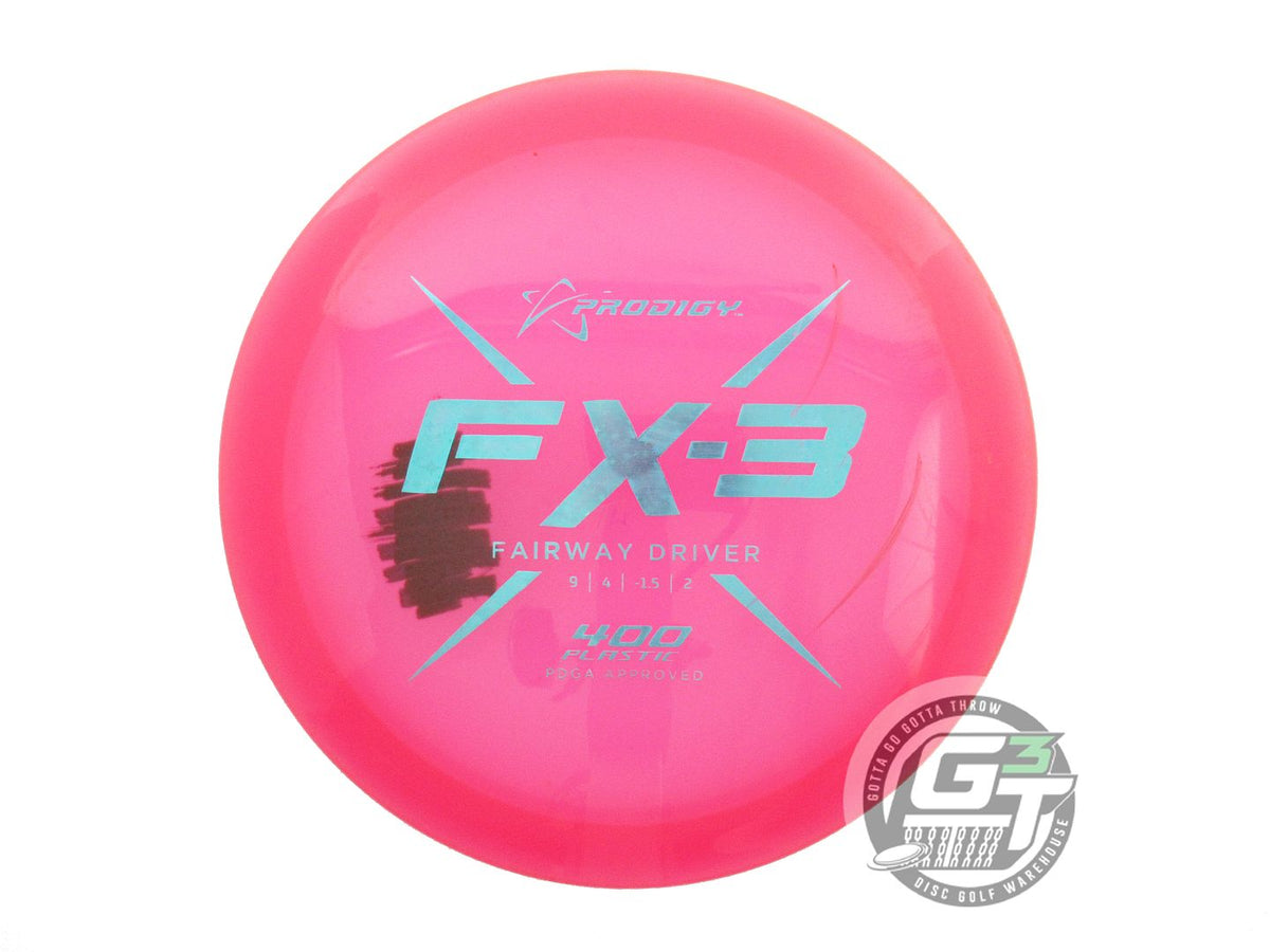 USED Prodigy Discs 400 FX3 174g Pink Teal Star Foil Fairway Driver Gol ...