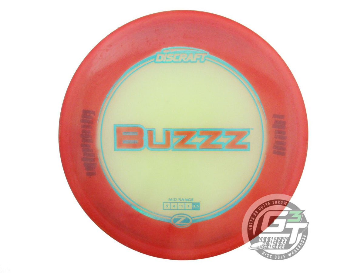 USED Discraft Z Buzzz 179g Yellow HOME DYED Midrange Golf Disc – Gotta ...