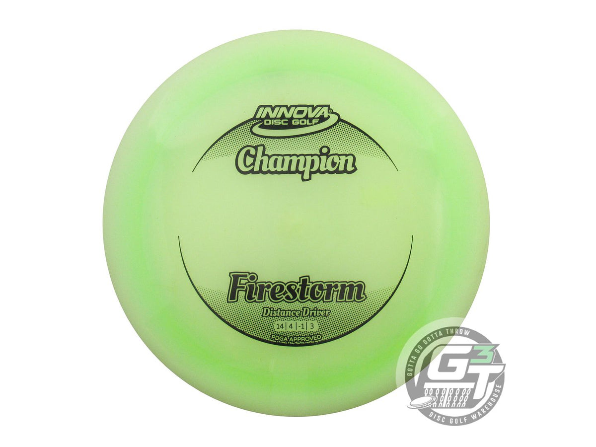 USED Innova Champion Firestorm 176g Lime Black Stamp Distance Driver G ...