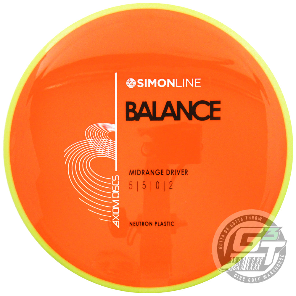 Axiom Simon Line Neutron Balance [Simon Lizotte] Midrange Golf Disc ...
