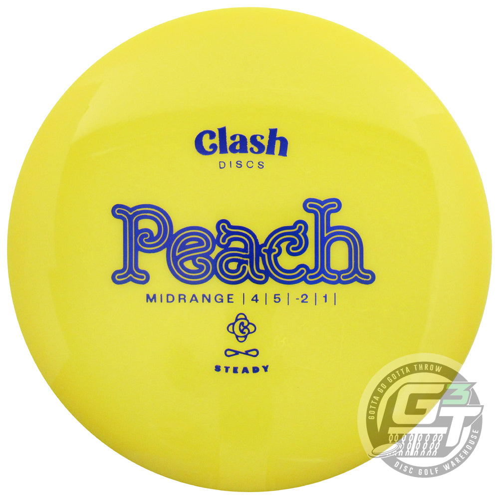 Clash Steady Peach Midrange Golf Disc – Gotta Go Gotta Throw Disc Golf ...