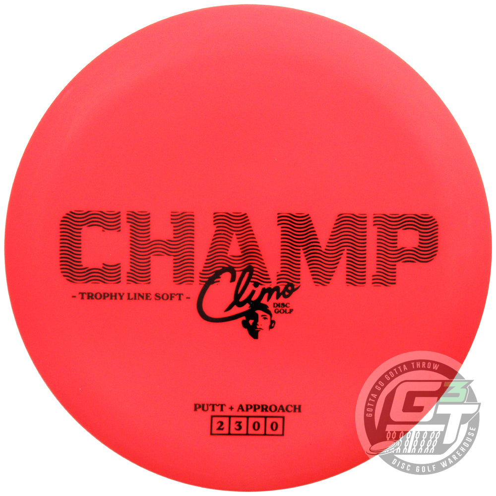 Climo Trophy Line Soft Champ Putter Golf Disc – Gotta Go Gotta Throw