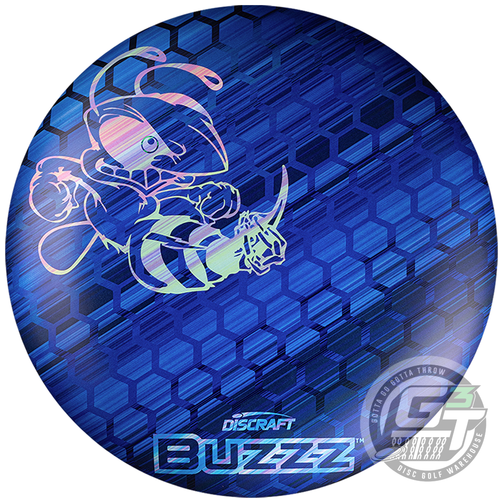 Discraft Full Foil SuperColor Honeycomb ESP Buzzz Midrange Golf Disc ...