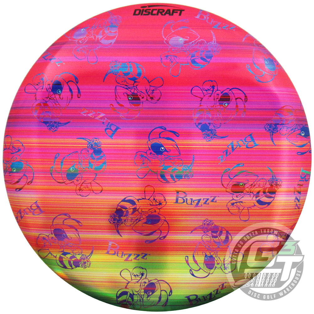Discraft Full Foil SuperColor Swarm ESP Buzzz Midrange Golf Disc ...