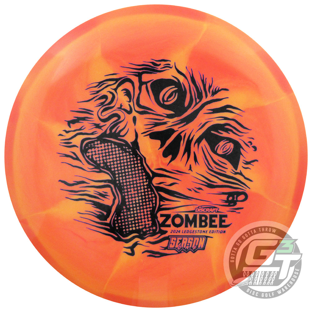 Discraft Limited Edition 224 Ledgestone Open Swirl ESP Zombee Fairway ...