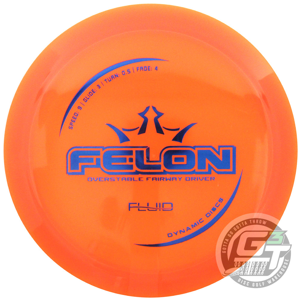 Dynamic Discs Fluid Felon Fairway Driver Golf Disc – Gotta Go Gotta ...