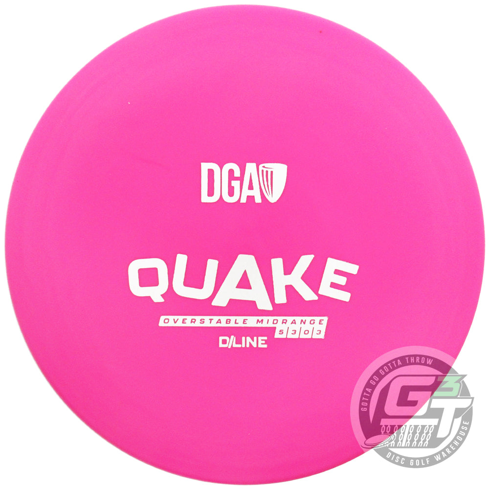 DGA D-Line Quake Midrange Golf Disc – Gotta Go Gotta Throw