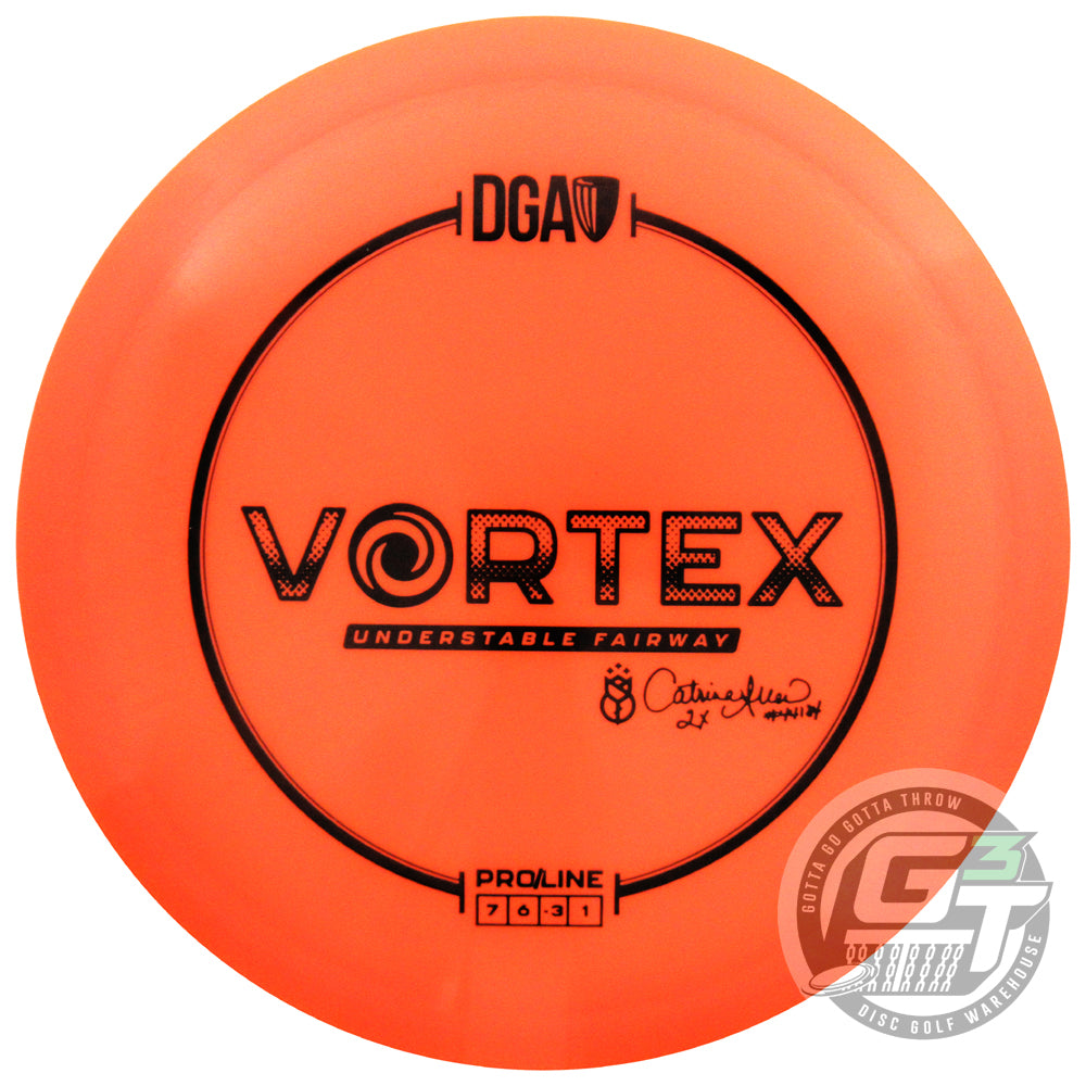 DGA ProLine Vortex [Catrina Allen 2X] Fairway Driver Golf Disc – Gotta ...