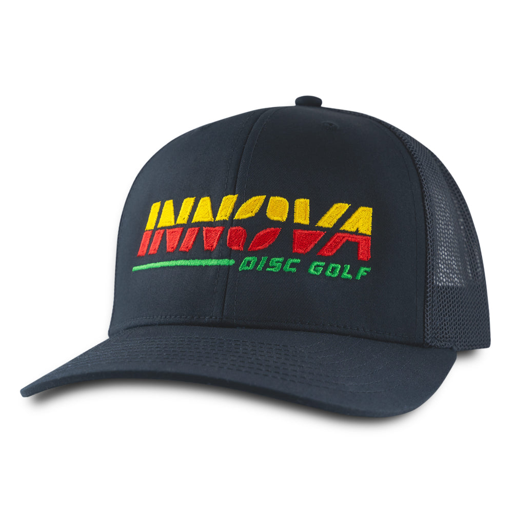 Innova Big Burst Logo Adjustable Mesh Trucker Disc Golf Hat – Gotta Go ...