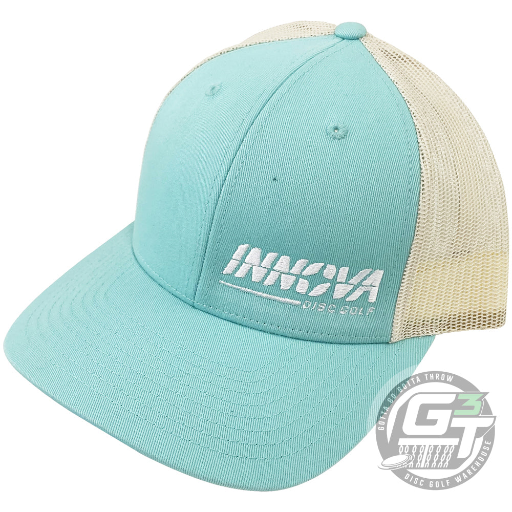 Innova Low Pro Micro-Burst Logo Adjustable Mesh Trucker Disc Golf Hat ...