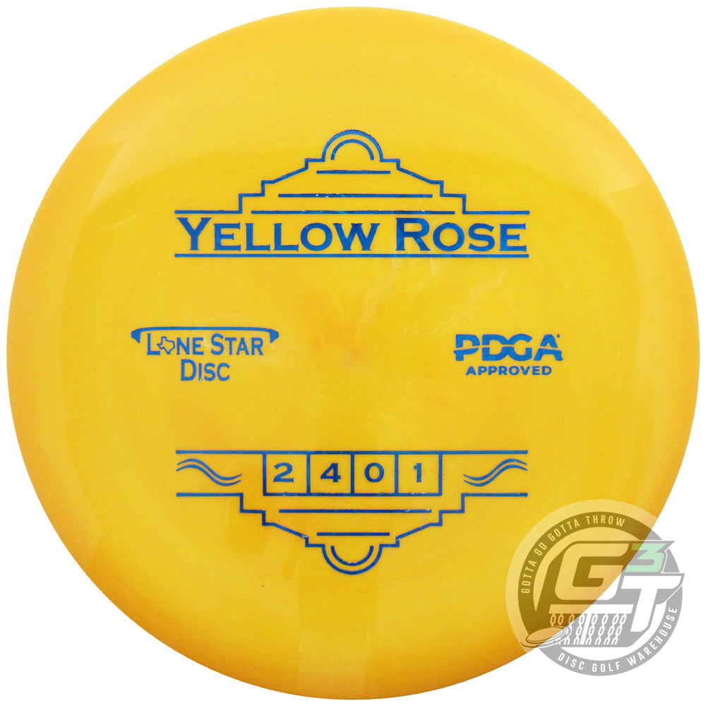 Lone Star Alpha Yellow Rose Putter Golf Disc – Gotta Go Gotta Throw