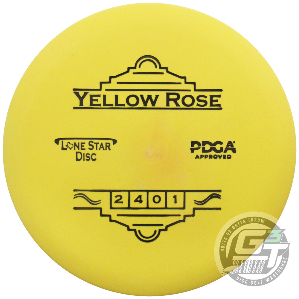 Lone Star Delta 2 Yellow Rose Putter Golf Disc – Gotta Go Gotta Throw