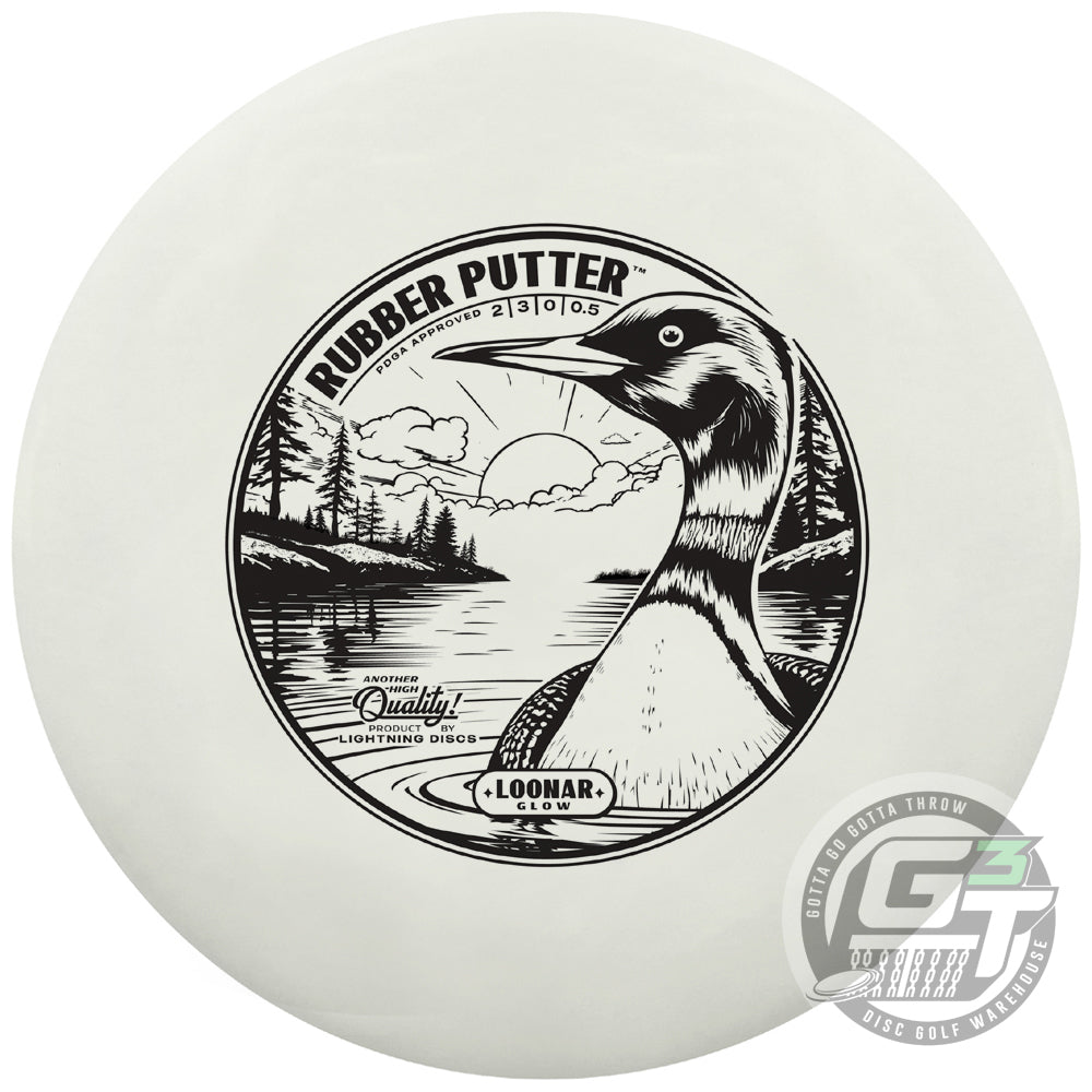 Lightning Loonar Glow Rubber Putter Golf Disc – Gotta Go Gotta Throw
