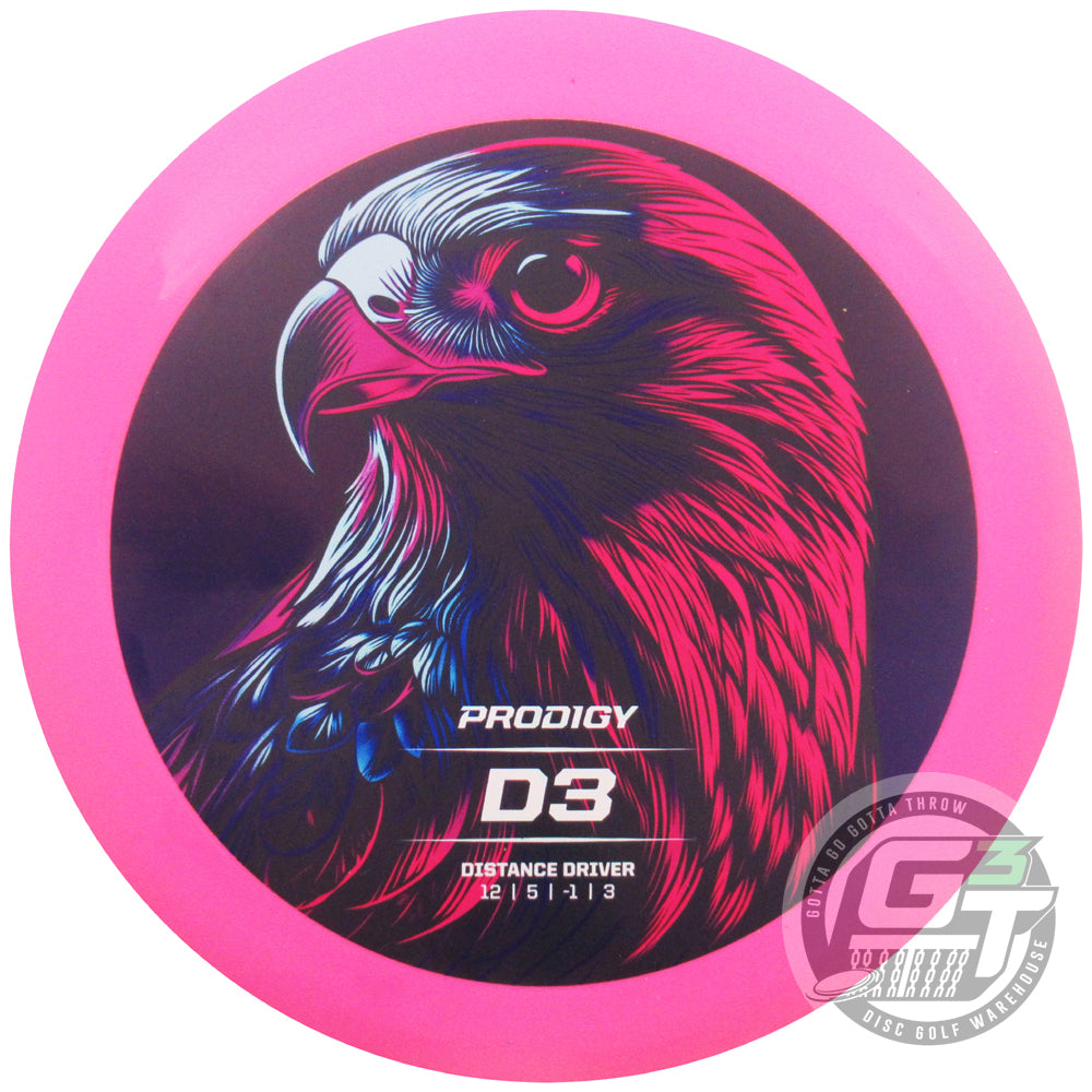 Prodigy Retroflight Series Color Print 2 Series D3 Distance Driver Golf ...