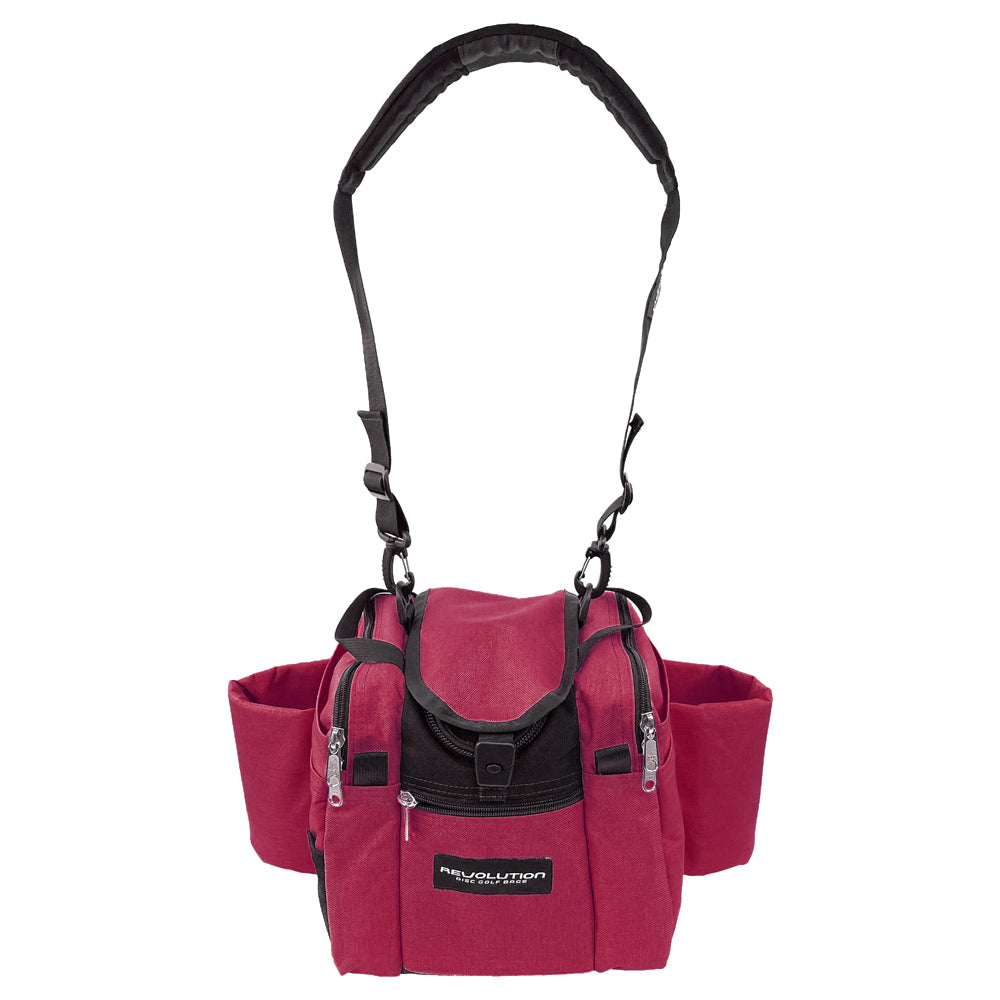 Revolution Mini Deluxe V3 Disc Golf Bag - Crimson – Gotta Go Gotta Throw