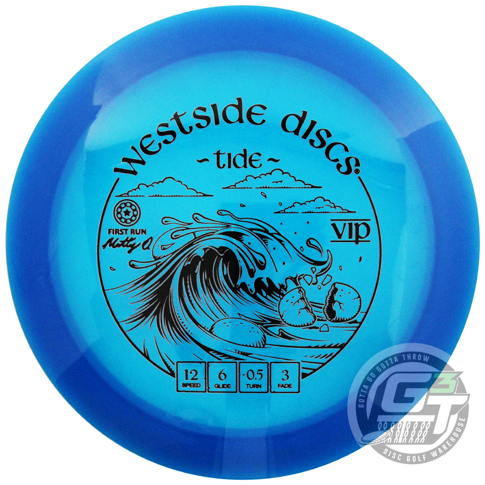 Westside First Run VIP Tide [Matt Orum] Distance Driver Golf Disc ...