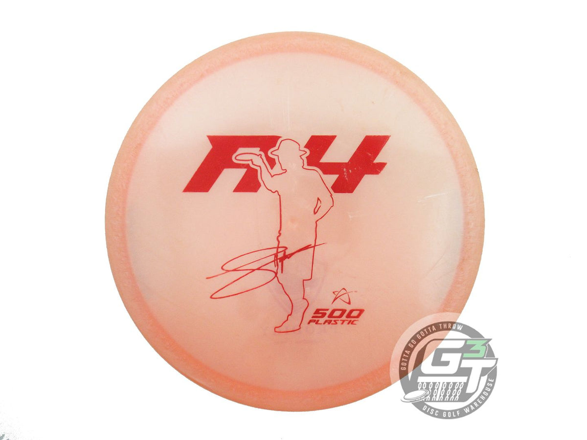 USED Prodigy Discs 500 A4 174g Peach Red Foil Midrange Golf Disc ...