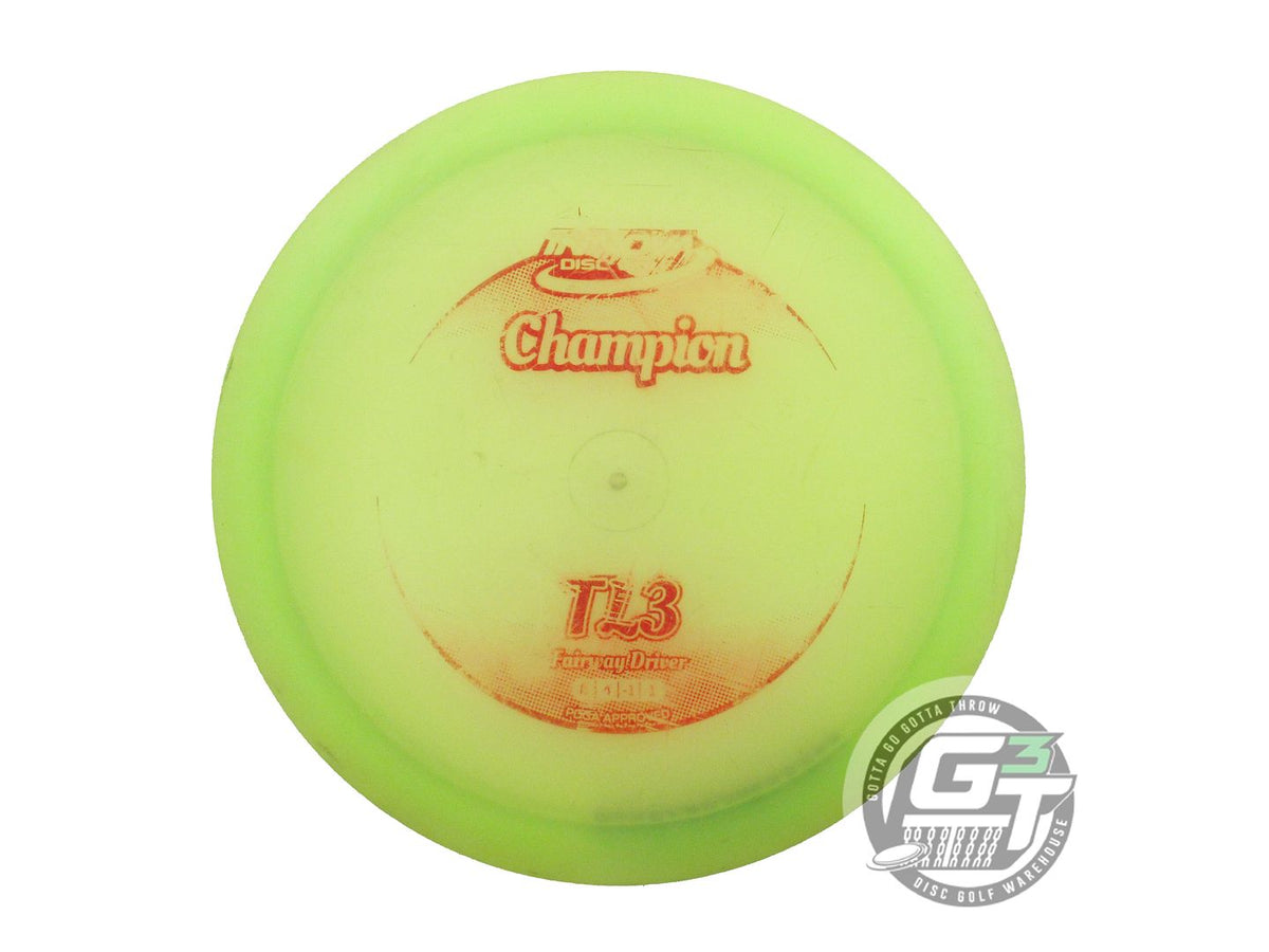 USED Innova Champion TL3 167g Lime Red Foil Fairway Driver Golf Disc ...