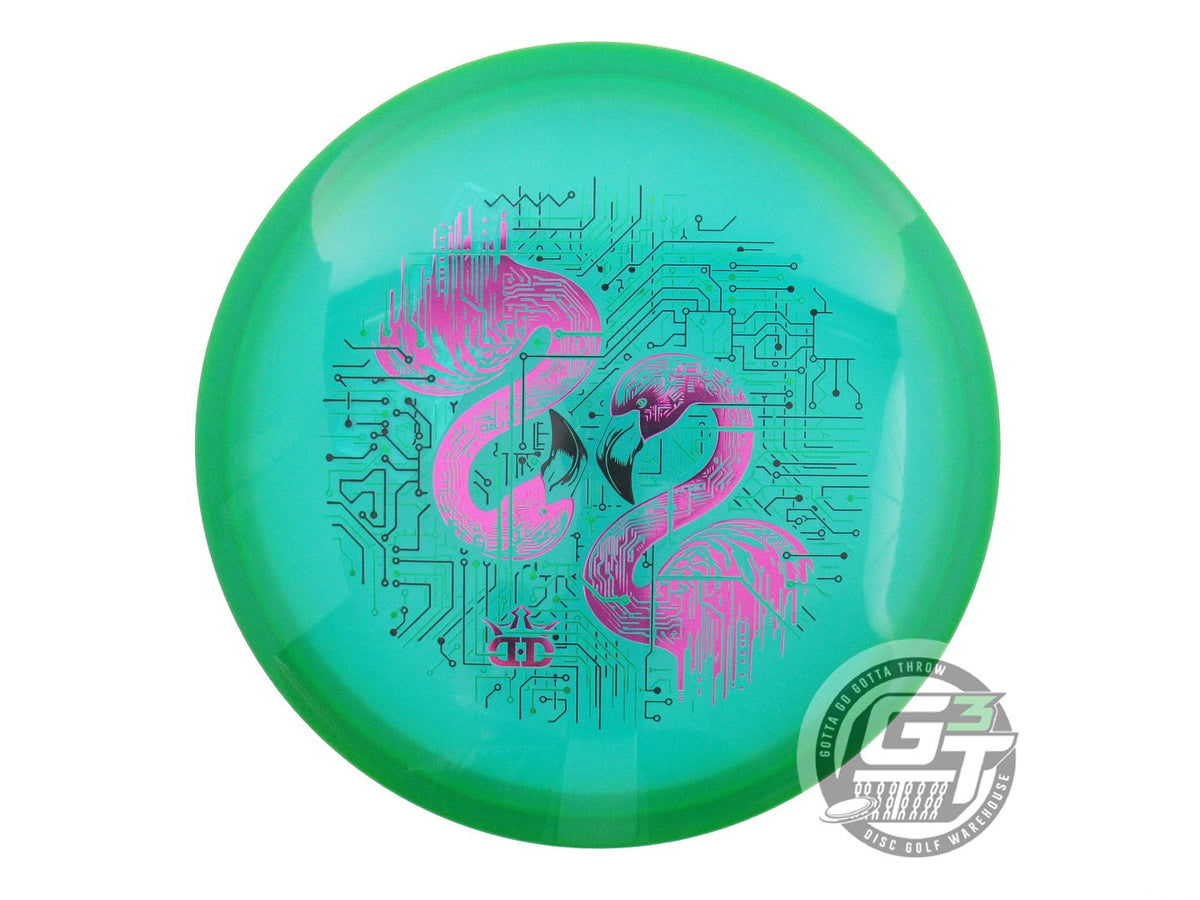 Dynamic Discs Limited Edition Digi Flamingo Stamp Lucid Orbit Jury Put ...