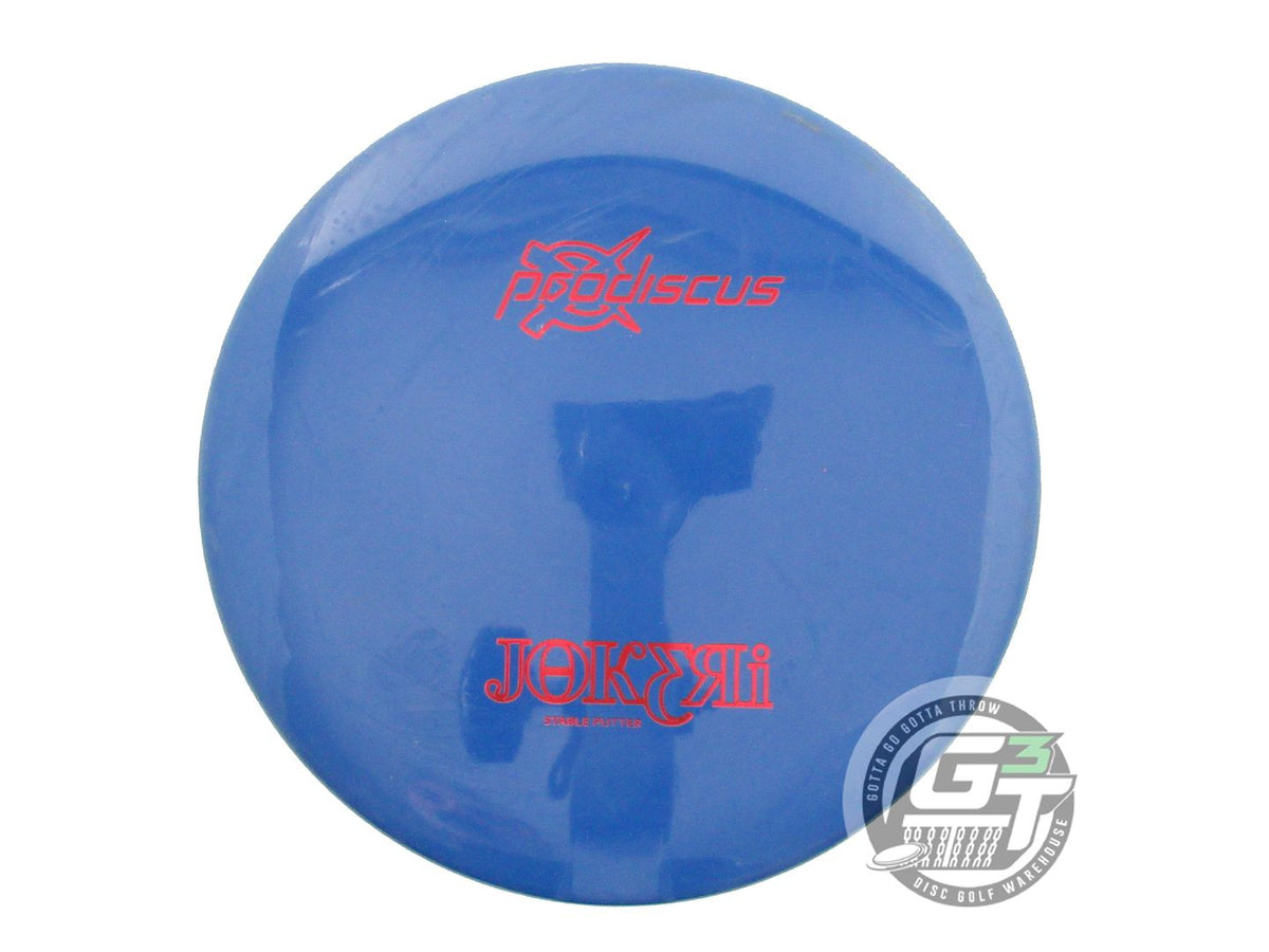 USED Prodiscus Premium Jokeri 175g Blue Red Foil Midrange Golf Disc ...