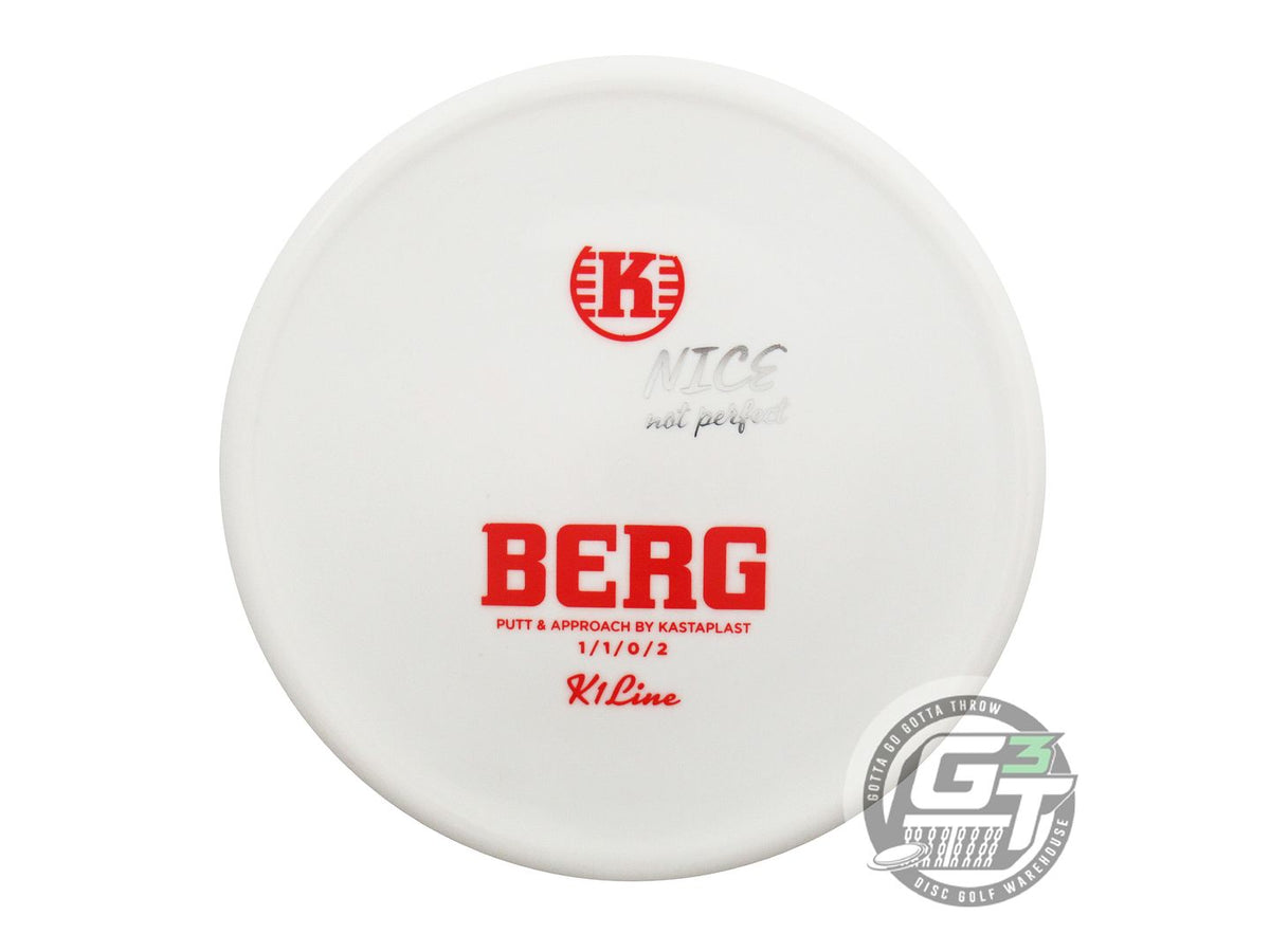 USED Kastaplast X-OUT K1 Berg 176g White A Putter Golf Disc – Gotta Go ...