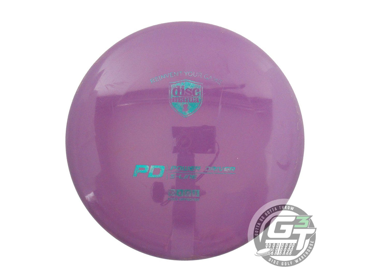 USED DiscMania S-Line PD 170g Purple Teal Foil Distance Driver Golf Di ...