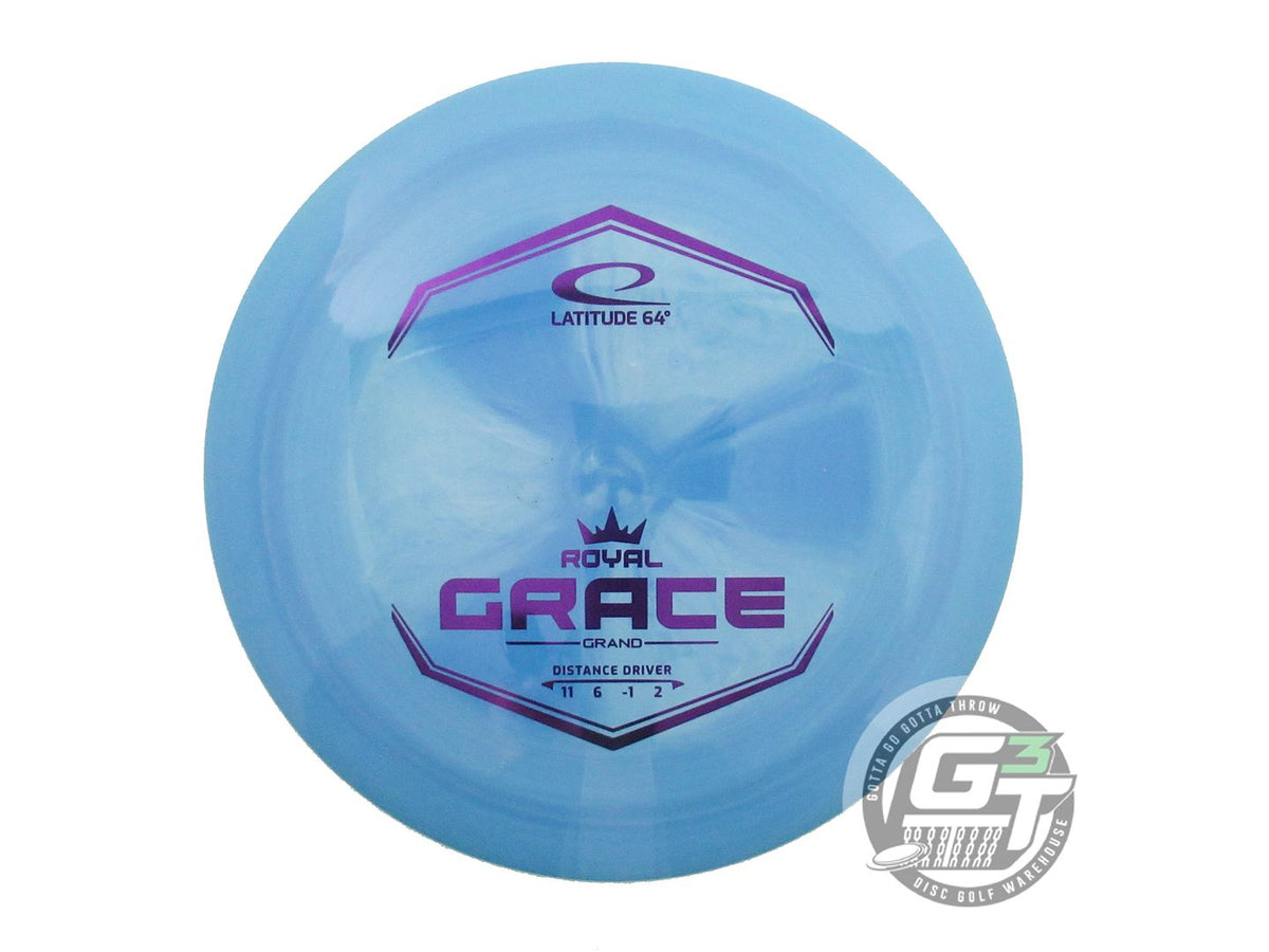 USED Latitude 64 Royal Grand Grace 175g Blue Purple Foil Distance Driv ...