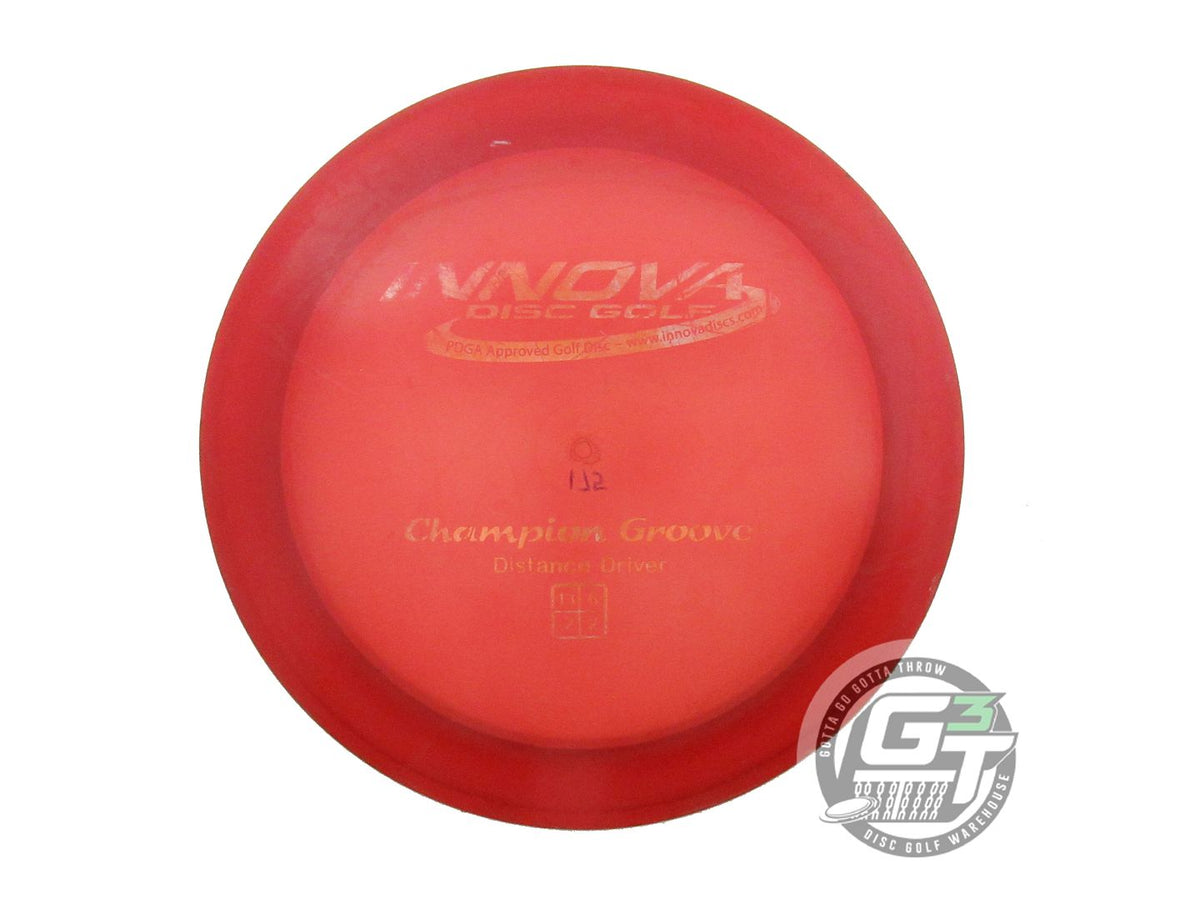 USED Innova Champion Groove 175g Red Copper Foil Distance Driver Golf ...