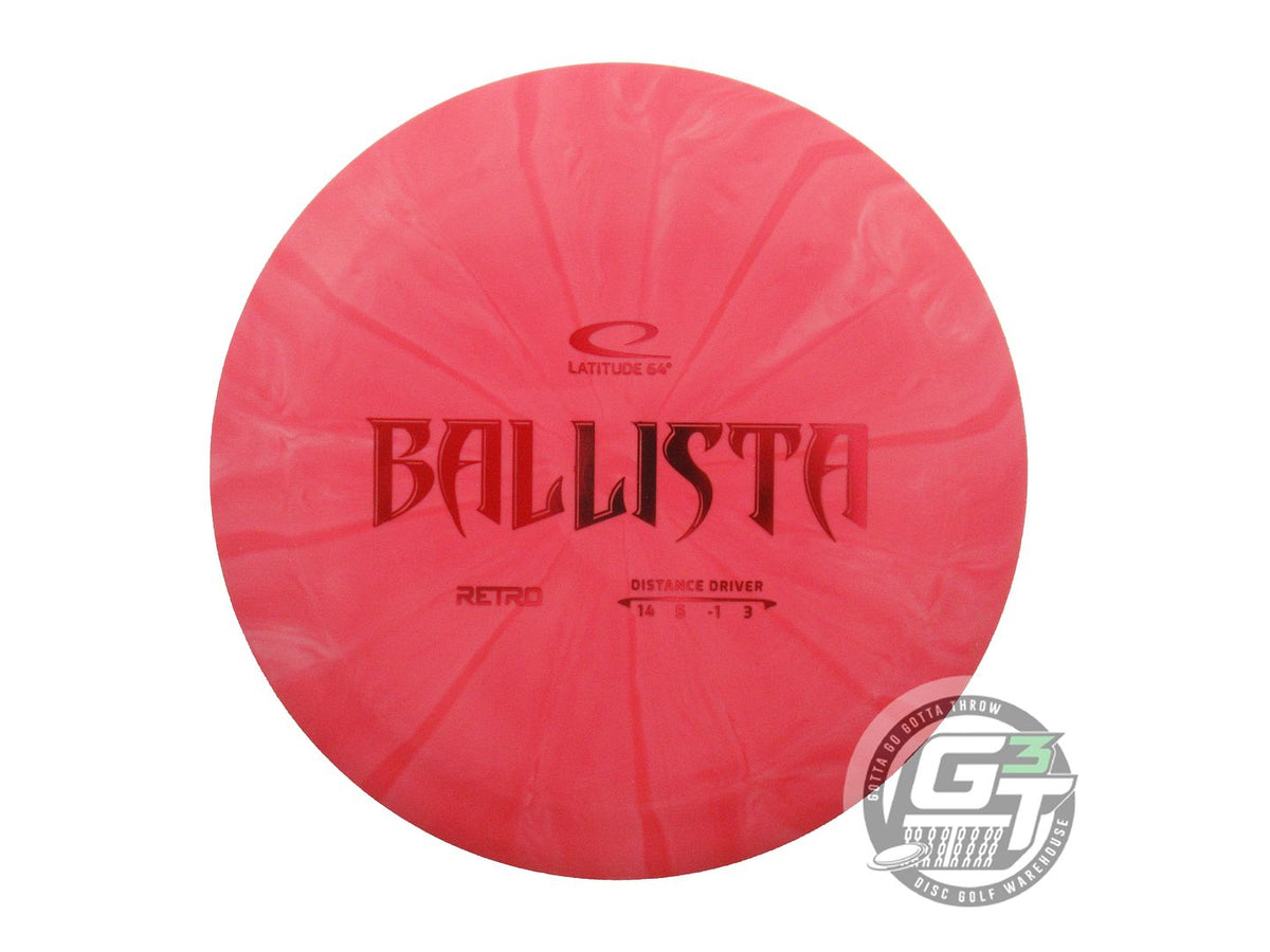 Latitude 64 Retro Burst Ballista Distance Driver Golf Disc (Individual ...
