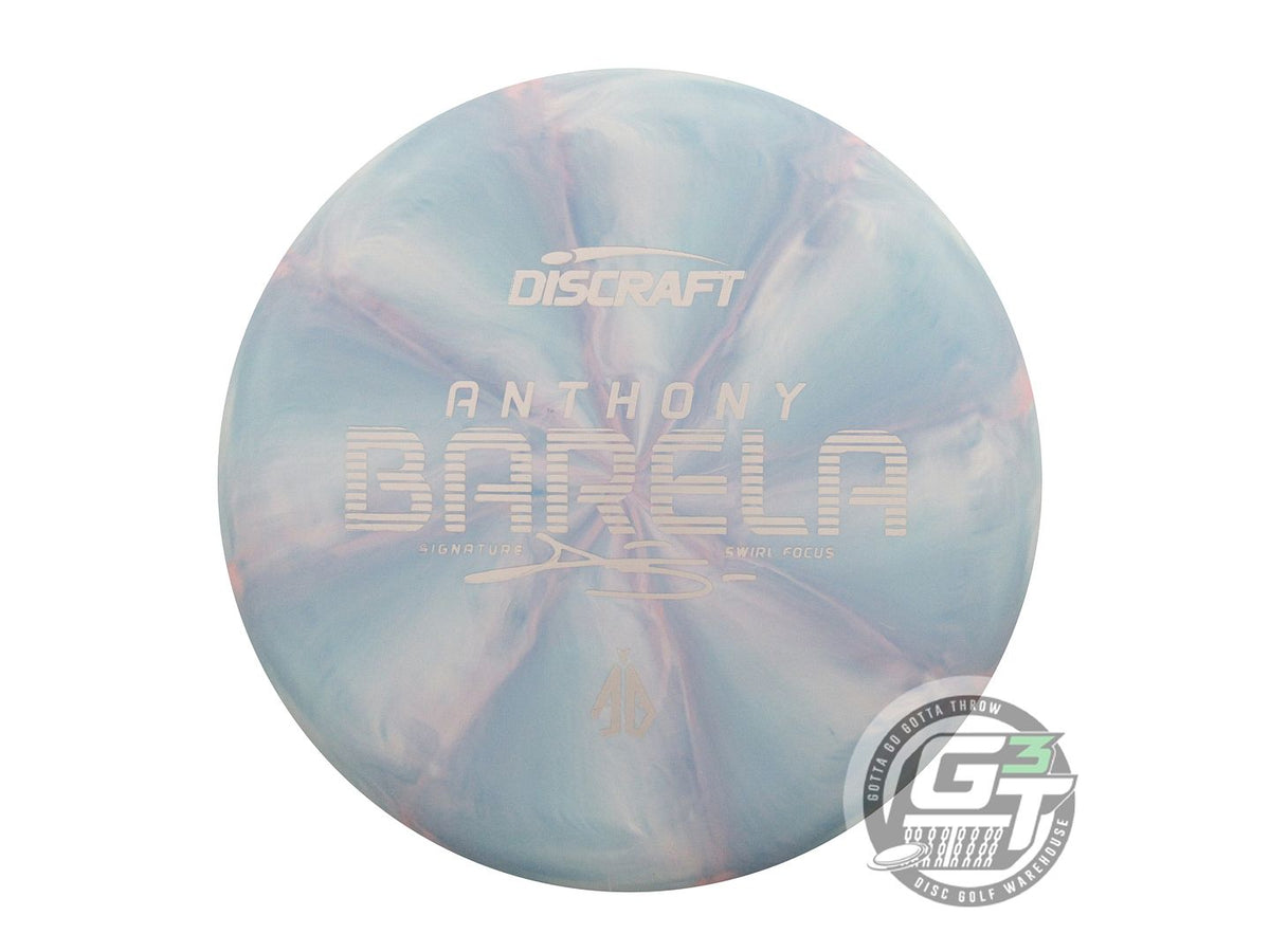 NOS Discraft [BARELA] Crazy Tuff Soft Focus 175g Teal-Pink Putter Golf ...