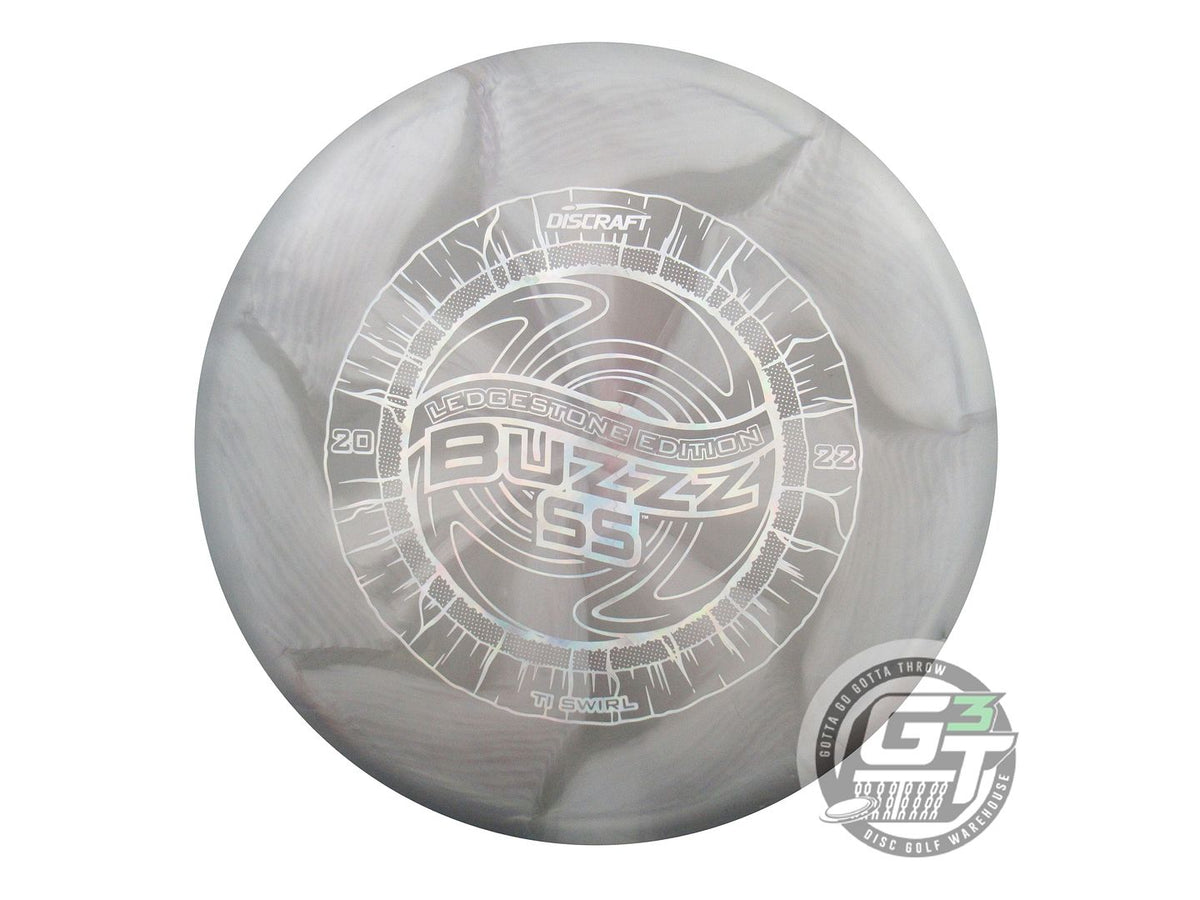 NOS Discraft [LEDGESTONE] Titanium Buzzz SS 177g Silver-Gray Midrange ...