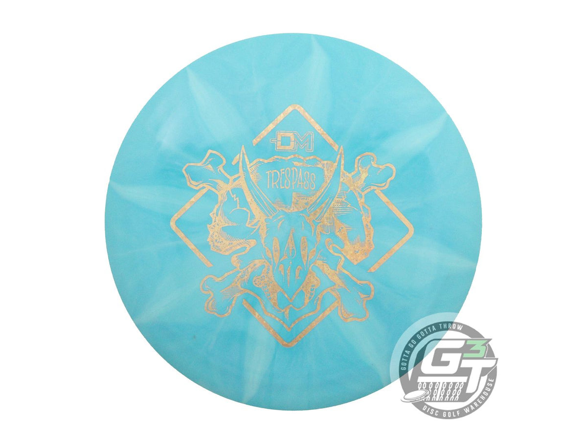 NOS Dynamic Discs Fuzion Burst Trespass 175g Teal Gold Shatter Driver ...