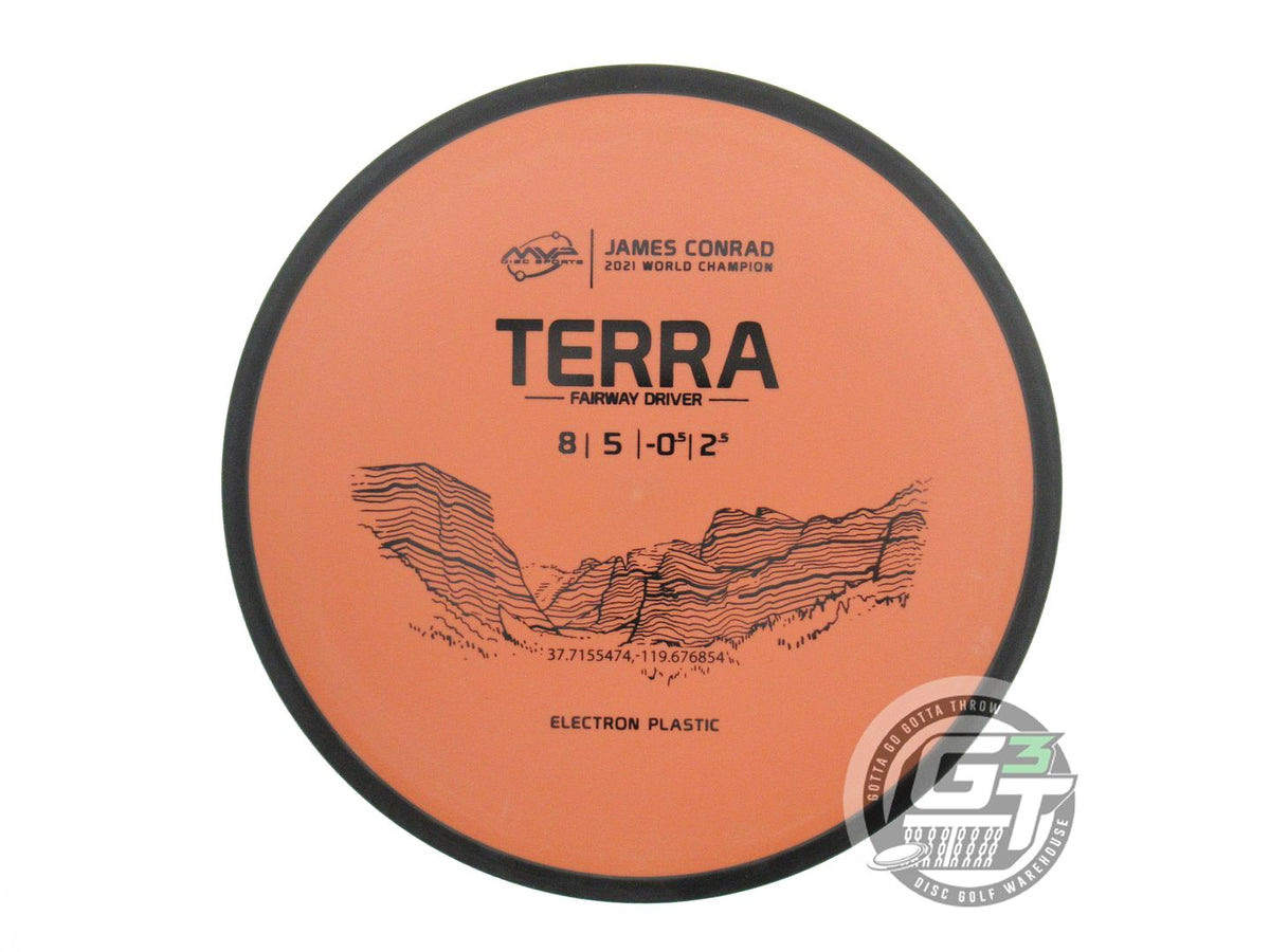 MVP Electron Terra [James Conrad 1X] Fairway Driver Golf Disc (Individ ...