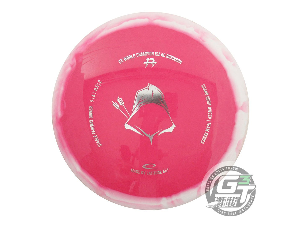 USED Latitude 64 [ROBINSON] Royal Grand Orbit Sweep 174g White-Pink Dr ...