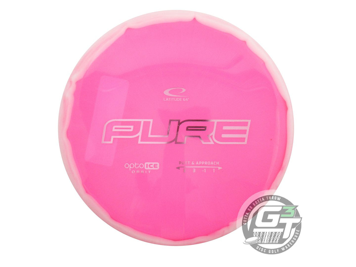 Latitude 64 Opto Ice Orbit Pure Putter Golf Disc (Individually Listed ...