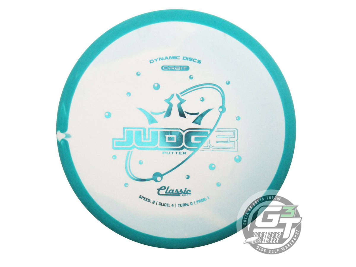 Dynamic Discs Classic Soft Orbit Judge Putter Golf Disc (Individually ...