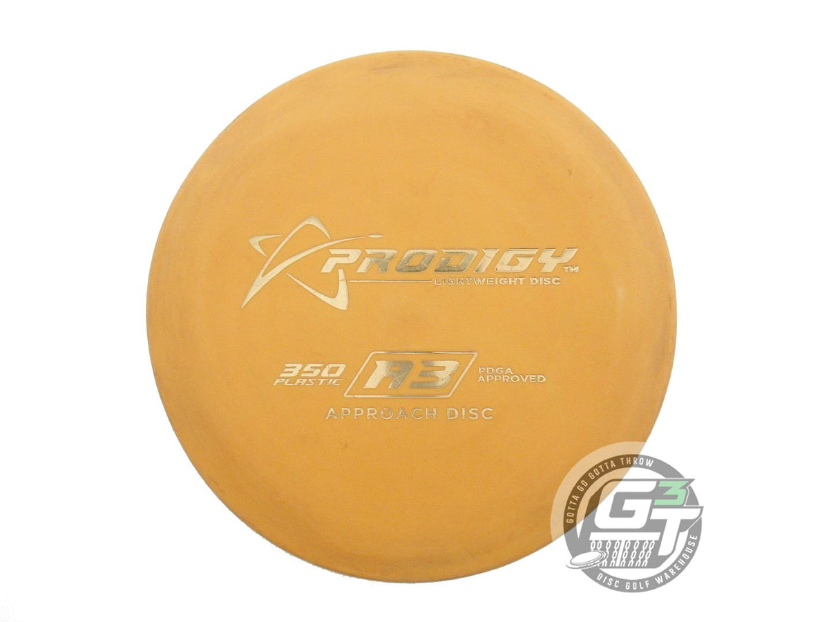 USED Prodigy Discs 350 Light A3 159g Orange Gold Foil Midrange Golf Di ...