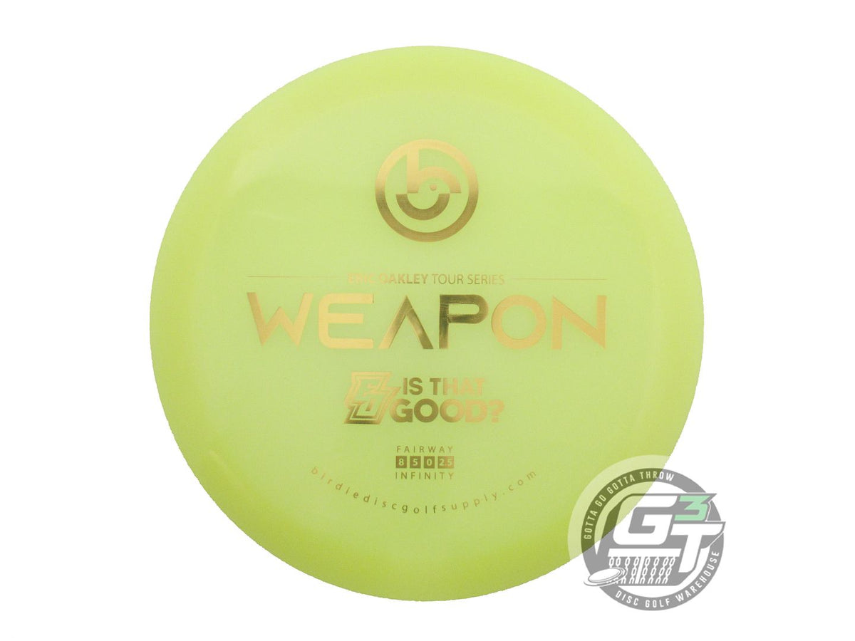 USED Birdie Disc Golf Supply Infinity Weapon 174g Yellow Fairway Drive ...